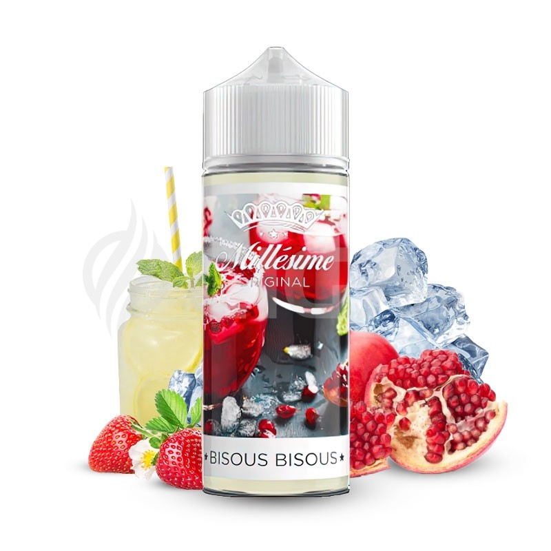 Bisous Bisous 50ml & 100ml - Millésime | Grenade, Pomme, Fraise, Citron